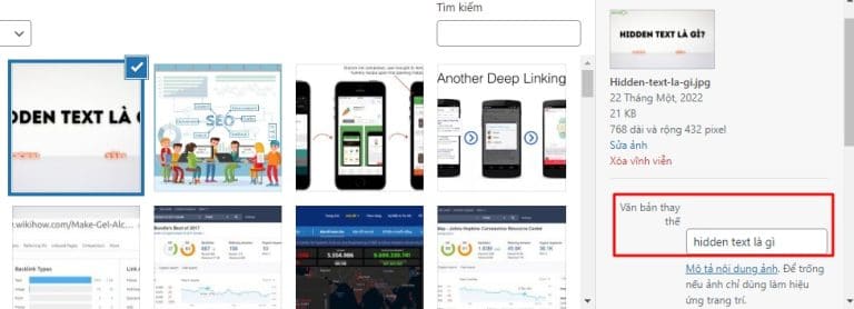 Hidden text là gì? Cách sử dụng Hidden text trong SEO