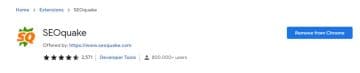 SEOquake: Công cụ check SEO cực hay trên Chrome