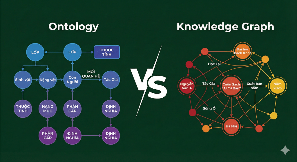 Phân biệt Ontology và knowledge graph trong vai trò và ứng dụng của ...